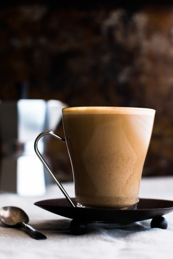 Chocolate Liqueur Maple Peanut Butter Latte - Meg is Well