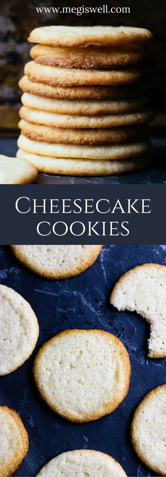 Weird Cheesecake Cookies-Cookies that Confuse - Meg is Well