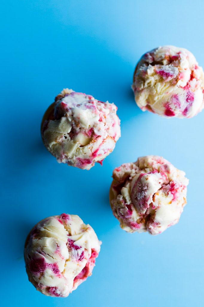 Angel Food Cake Ice Cream - Leftover Creations | Meg is Well