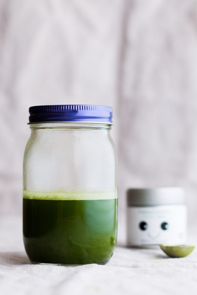 Iced Matcha Latte + Tips for Summer Mason Jar Drinks - Meg is Well