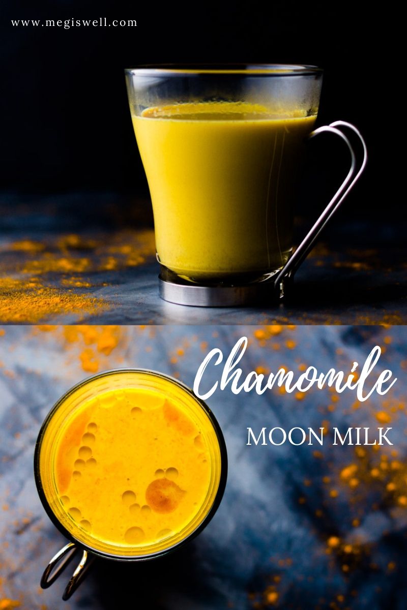 Chamomile Moon Milk | Beverages - Calming | Meg is Well